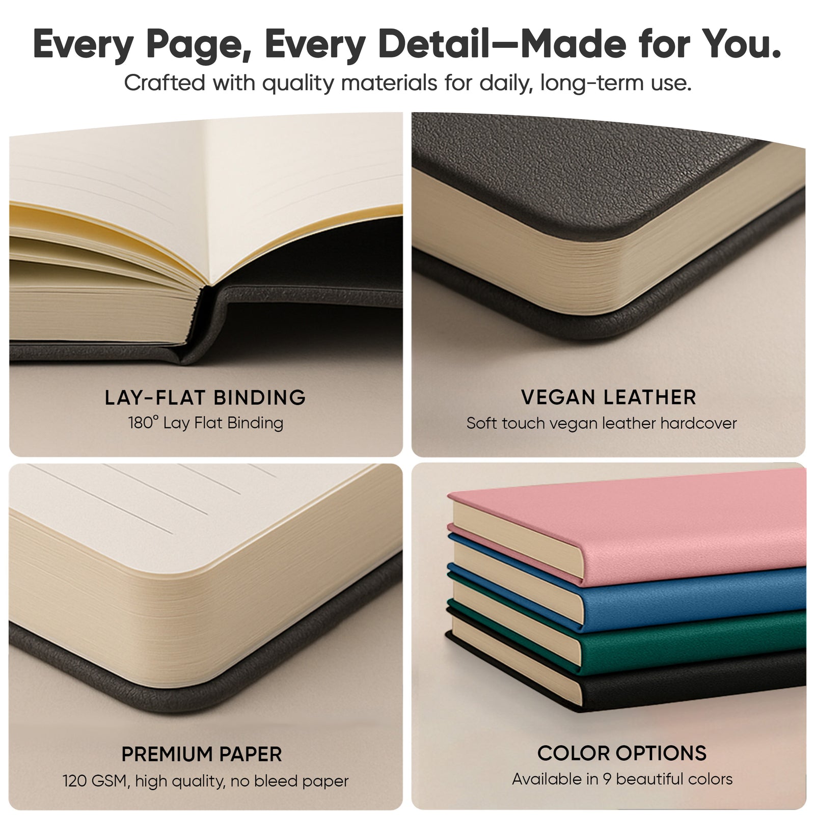 2024 Productivity Store Planner Pro (A5) - Faux Leather Cover - Monthly ...